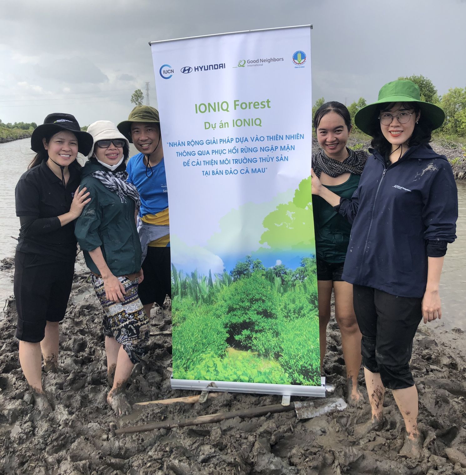 Introducing IONIQ mangrove restoration project in Ca Mau Province, Viet Nam - Story | IUCN
